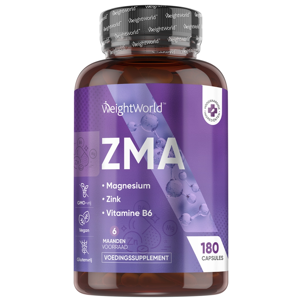 ZMA supplement | 180 capsules | Weight World