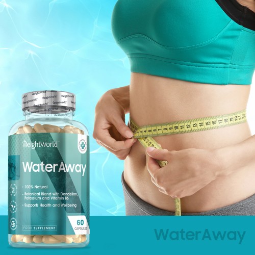 Water away | Diuretisch supplement | 60 capsules | WeightWorld